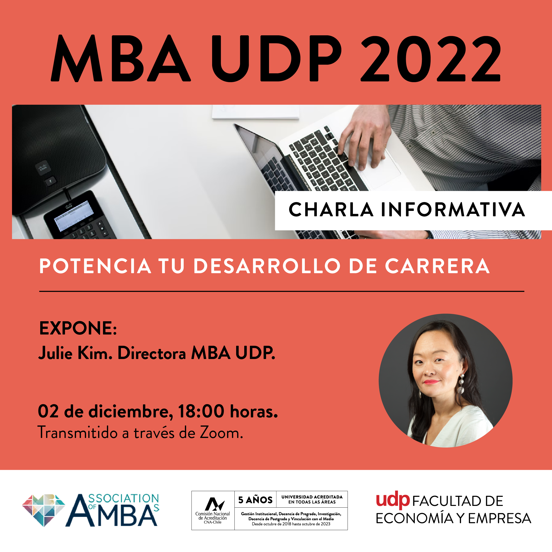 Charla informativa “Potencia tu desarrollo de carrera” – Facultad de ...