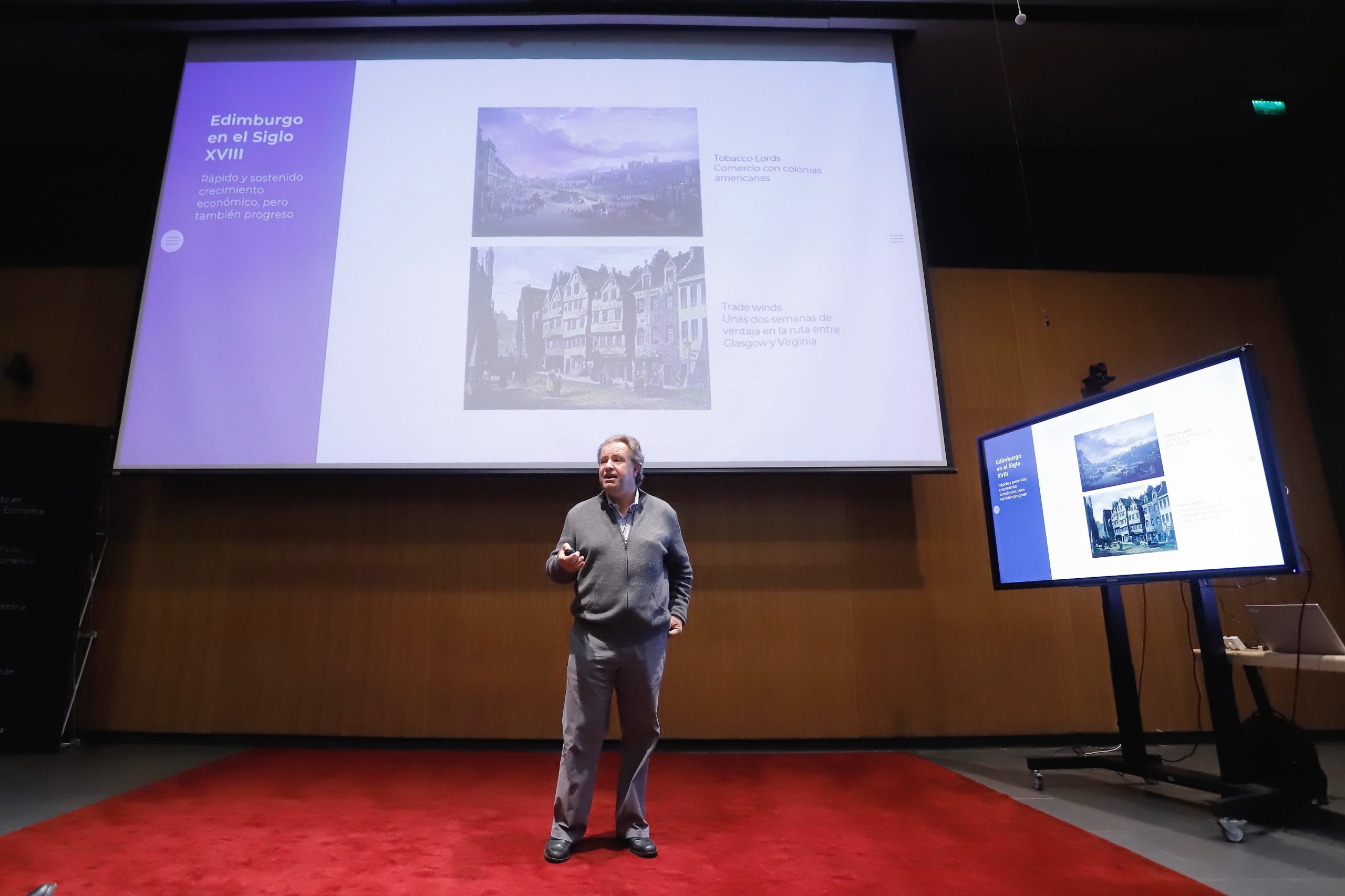 Leonidas Montes presentó charla del Seminario Ciclo EGC: “Adam Smith ...